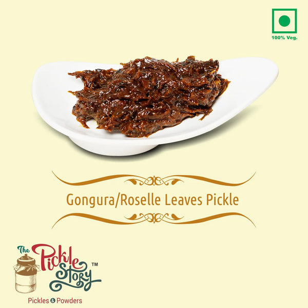 Gongura Pickle /Red Sorrel Leaves Pickle – GarudaBazaar.com